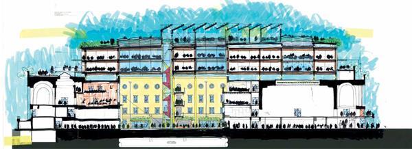 RSHP reveals first images of town hall redevelopment | News | Building ...