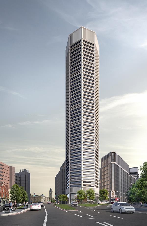 Glenn Howells unveils ‘world’s tallest octagonal tower’ | News ...