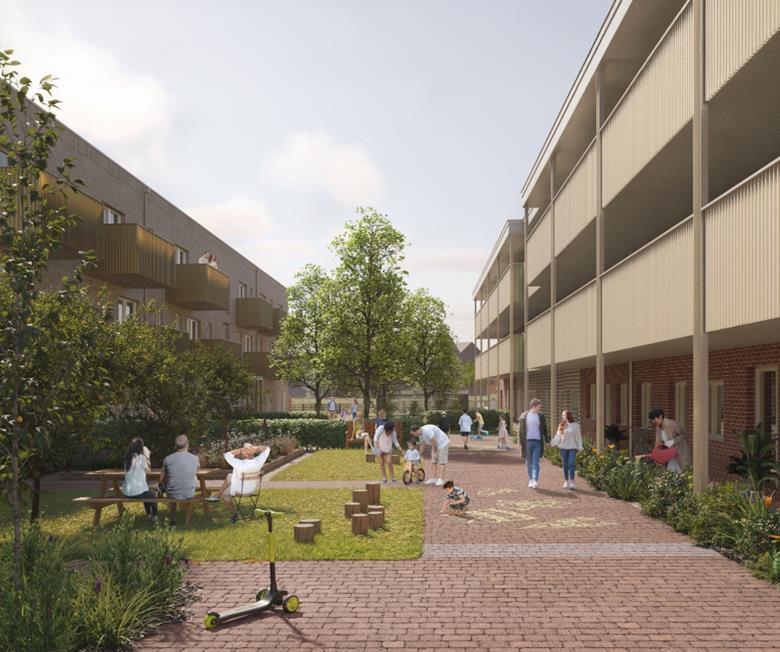 Green light for Mole Architects’ Cambridgeshire housing scheme | News ...