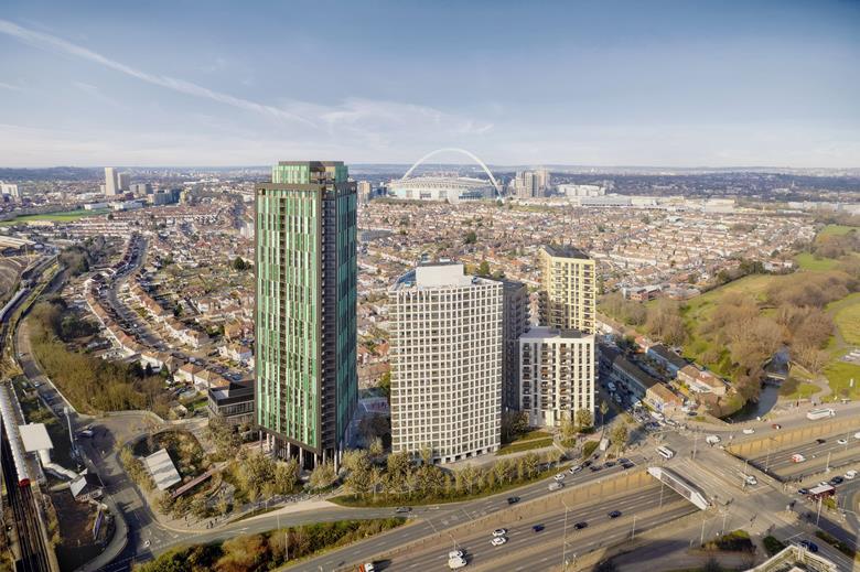 Patel Taylor’s £300m Wembley housing scheme approved | News | Building ...