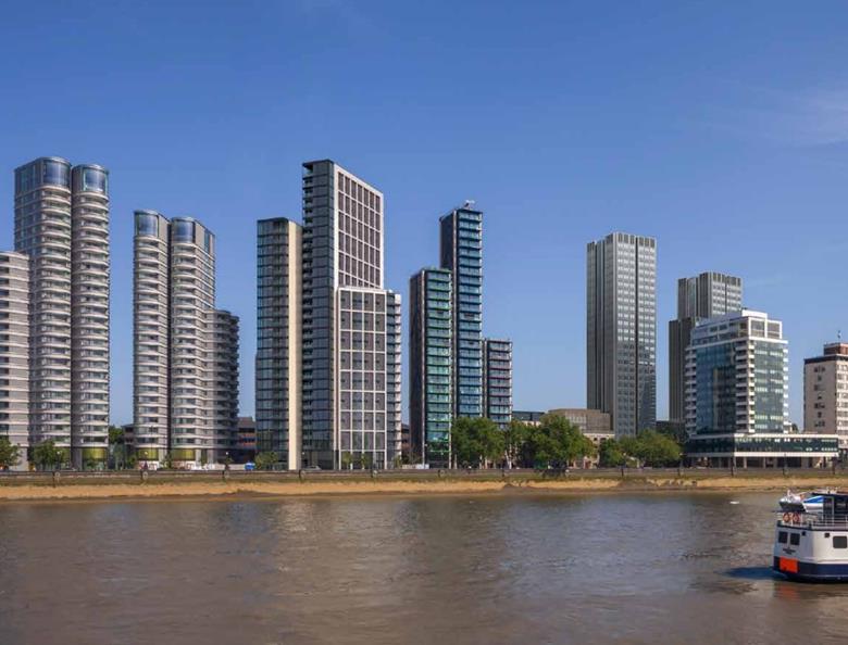 Hopkins’ Albert Embankment towers set for approval | News | Building Design