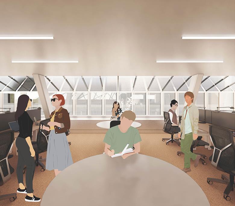 BDP and Arup unveil plans for refurbishment of iconic James Stirling ...