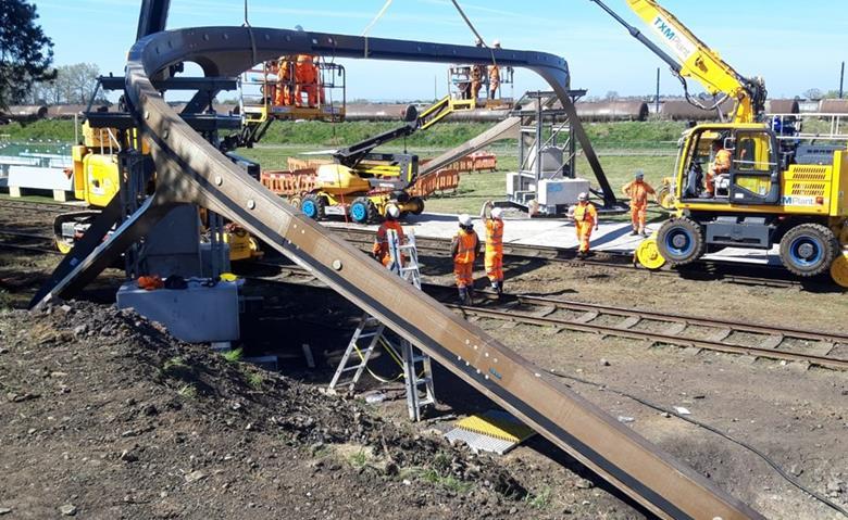 How Knight Architects' innovative footbridge is replacing level ...