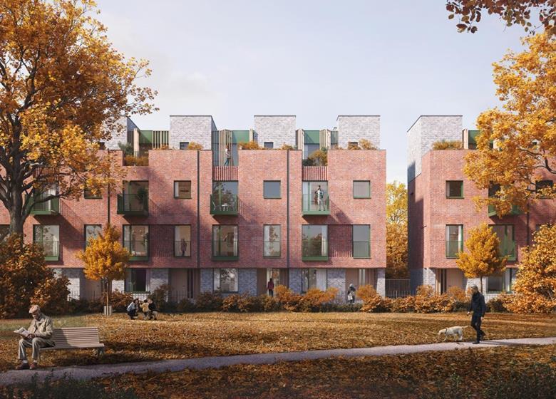 5plus wins approval for 12 mews houses in Wimbledon | News | Building ...