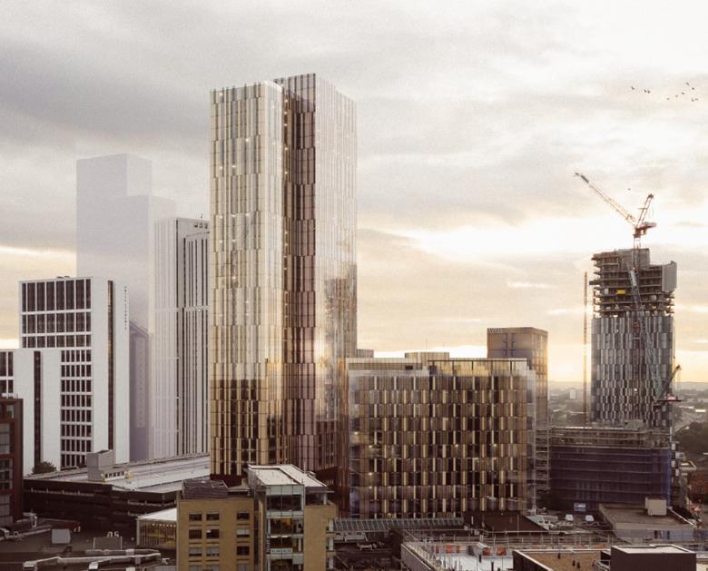 Plans submitted for 35-storey tower in Leeds at modernist Merrion ...
