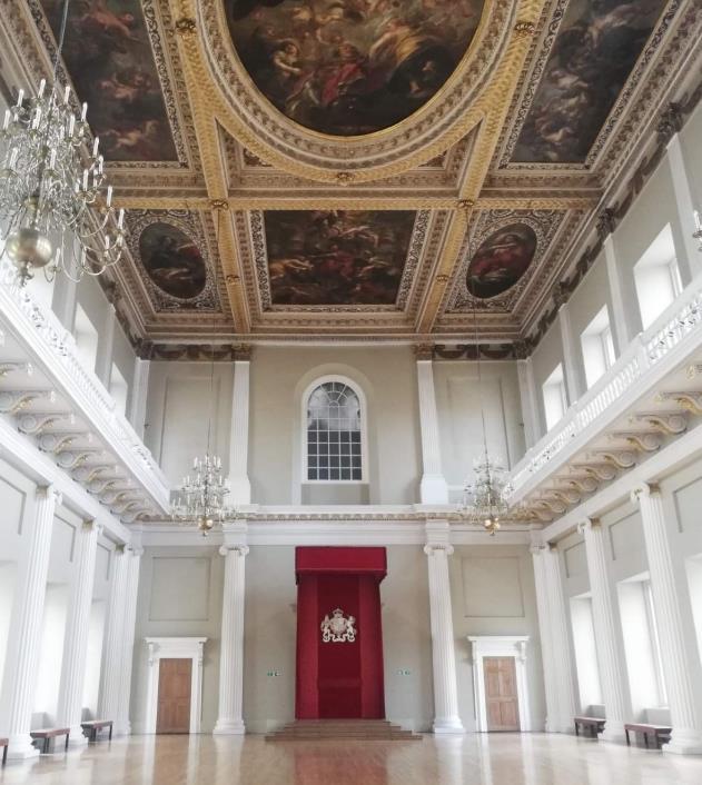 Caroe unveils plans for refurbishment of Banqueting House on Whitehall ...