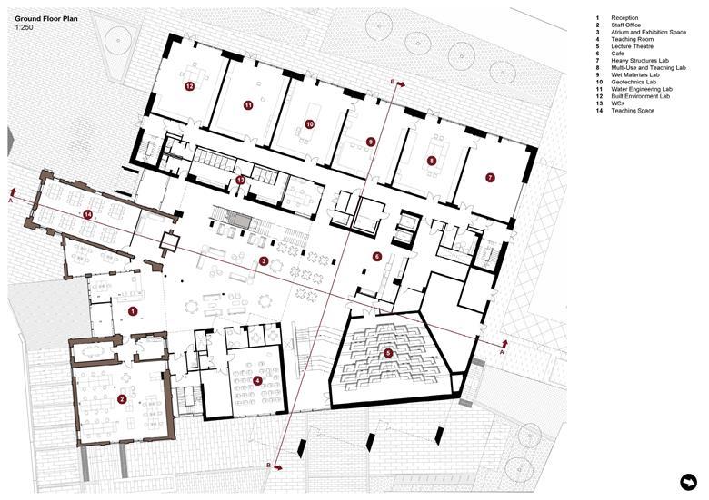 Springfield Campus by Associated Architects: a building that absorbs ...
