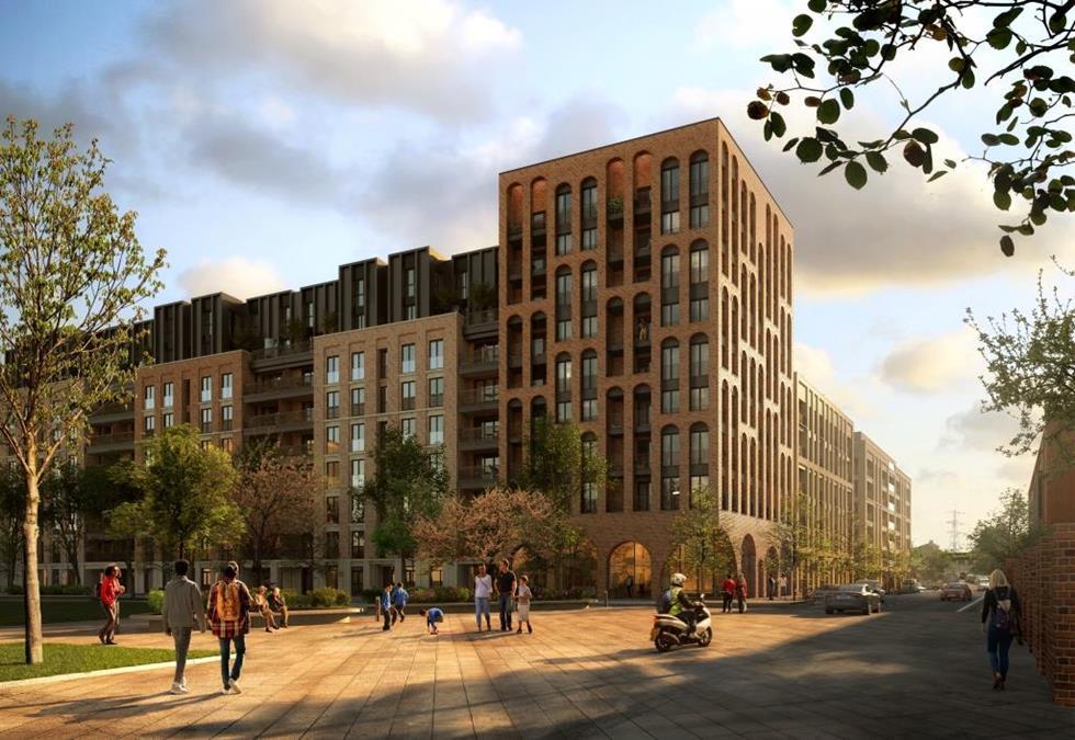 Architects submit plans for 300-home south London regeneration | News ...