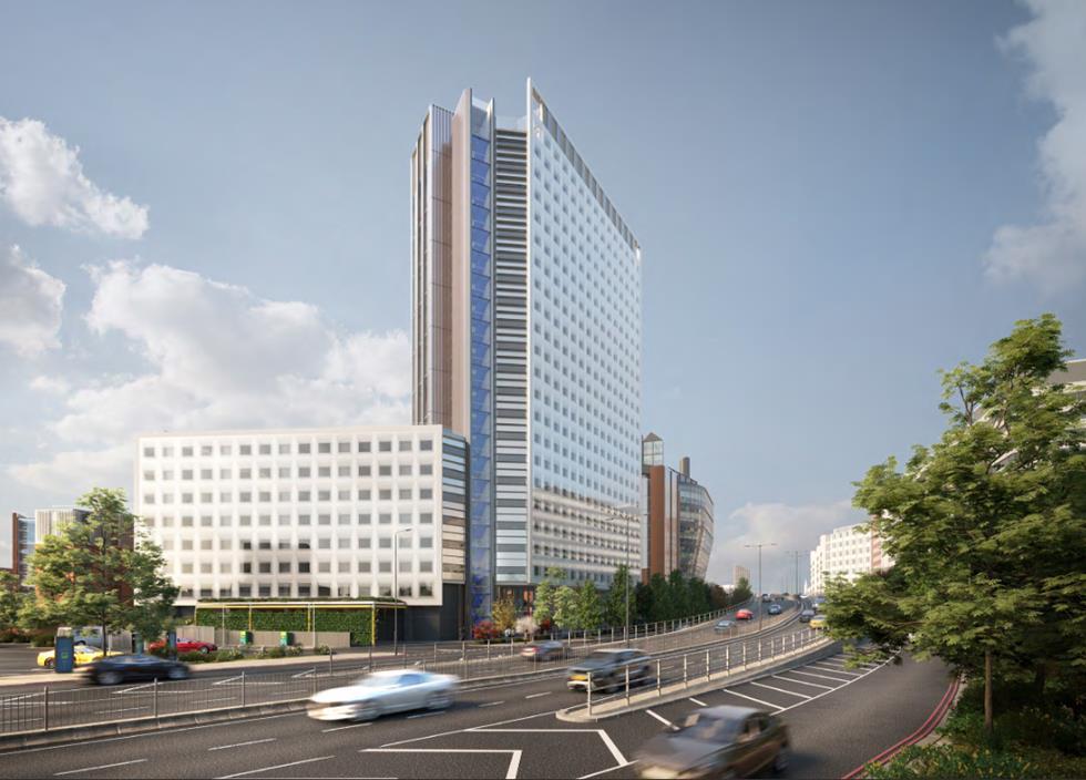 Consented RSHP hotel being redesigned as student flats because of covid ...